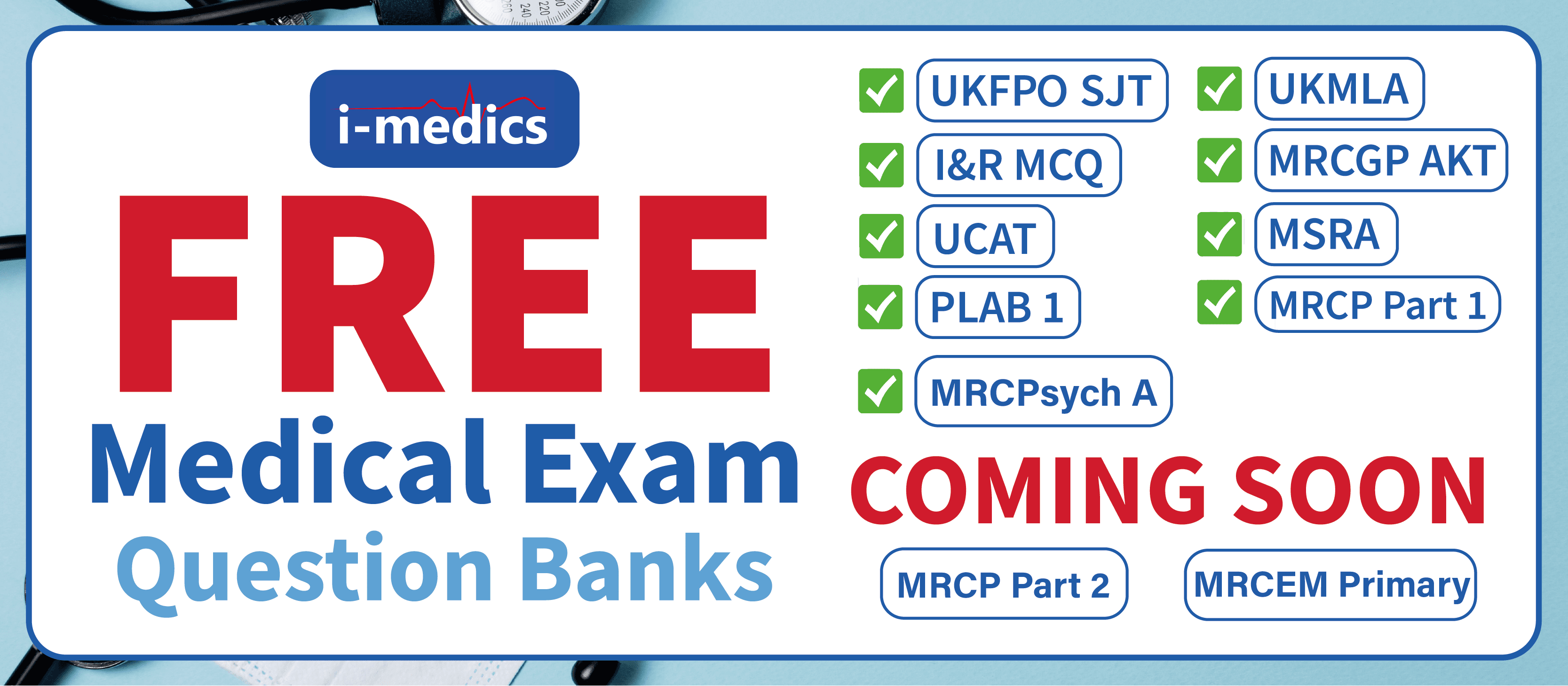 Free Medical Exam Questions